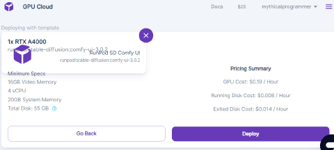 Stable Diffusion in the Cloud Set up